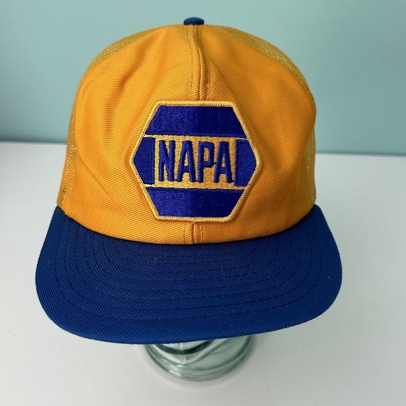 Louisville | Accessories | Vintage Napa Patch Mesh Snapback Trucker Hat ...